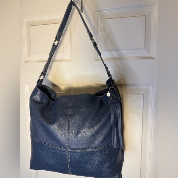 The Sak | Bags | The Sak Dark Navy Blue Leather Hobo Bag | Poshmark